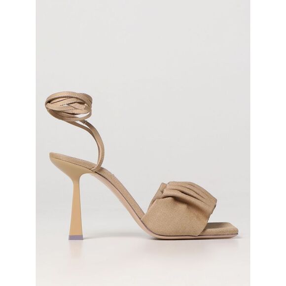 Sebastian Milano | Shoes | Sebastian Milano Heeled Sandals Woman Beige ...